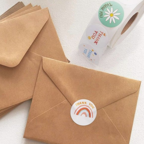 Office | 5 Thank You Stickers 5 Designs 15 | Poshmark